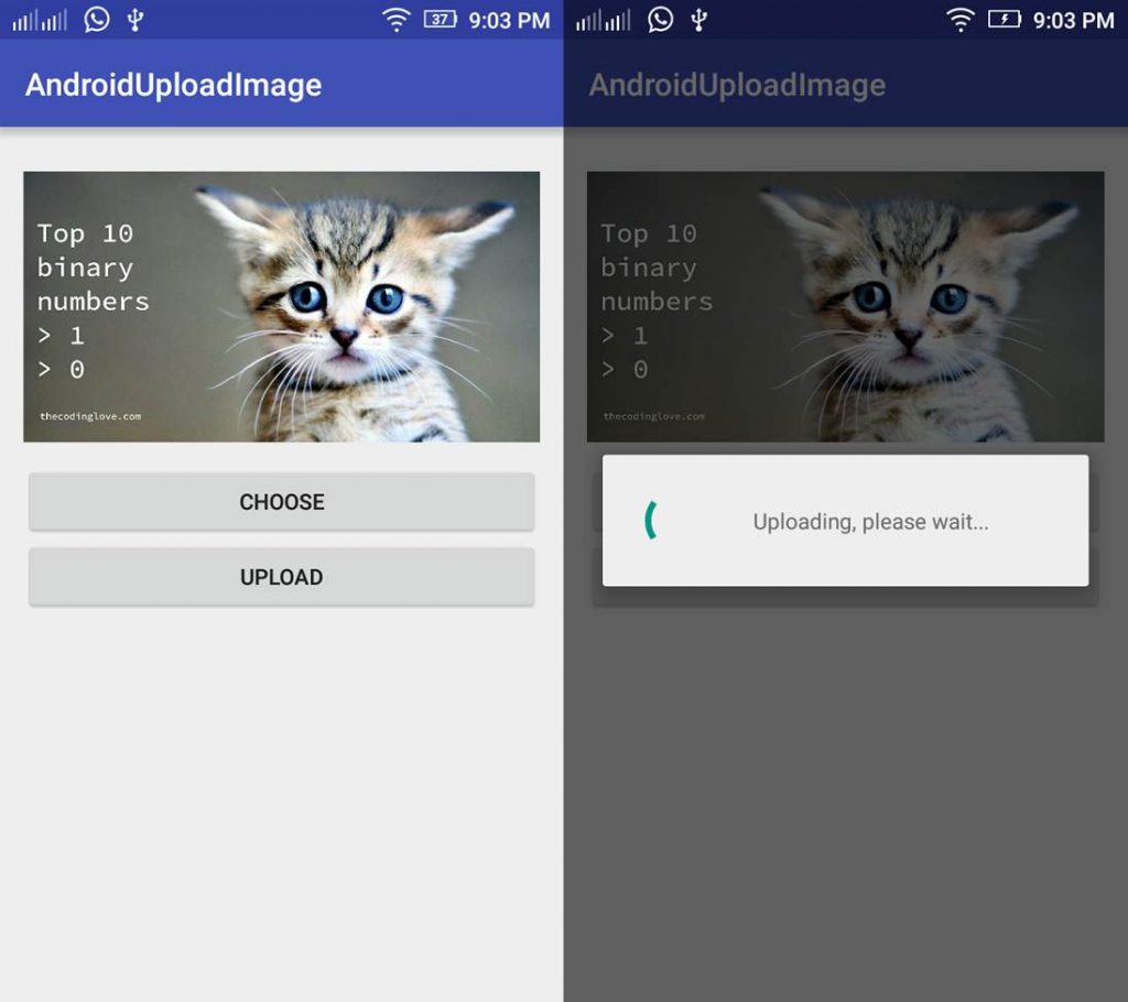 Android Upload Image To Server Using Volley