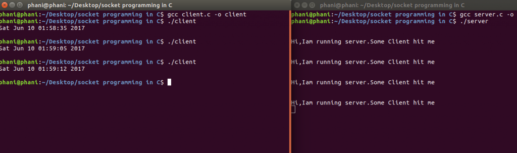 Tcpip Socket Programming In C And C Client Server Program