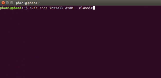 How To Install Atom Text Editor In Ubuntu Linux